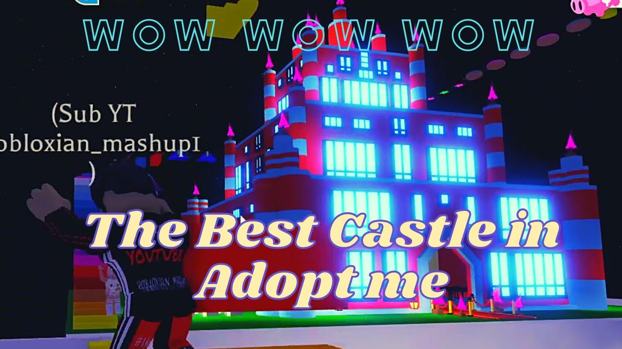 Adopt Me - You Need To See This House! The best Castle in Adopt Me ...