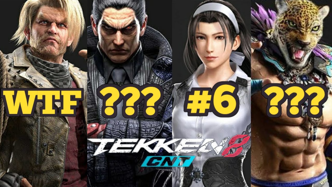 Tekken 8 Character Popularity Ranked (Global Data) - YouTube