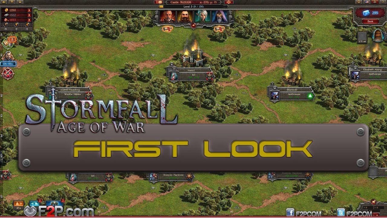 Stormfall First Look Gameplay Commentary - YouTube