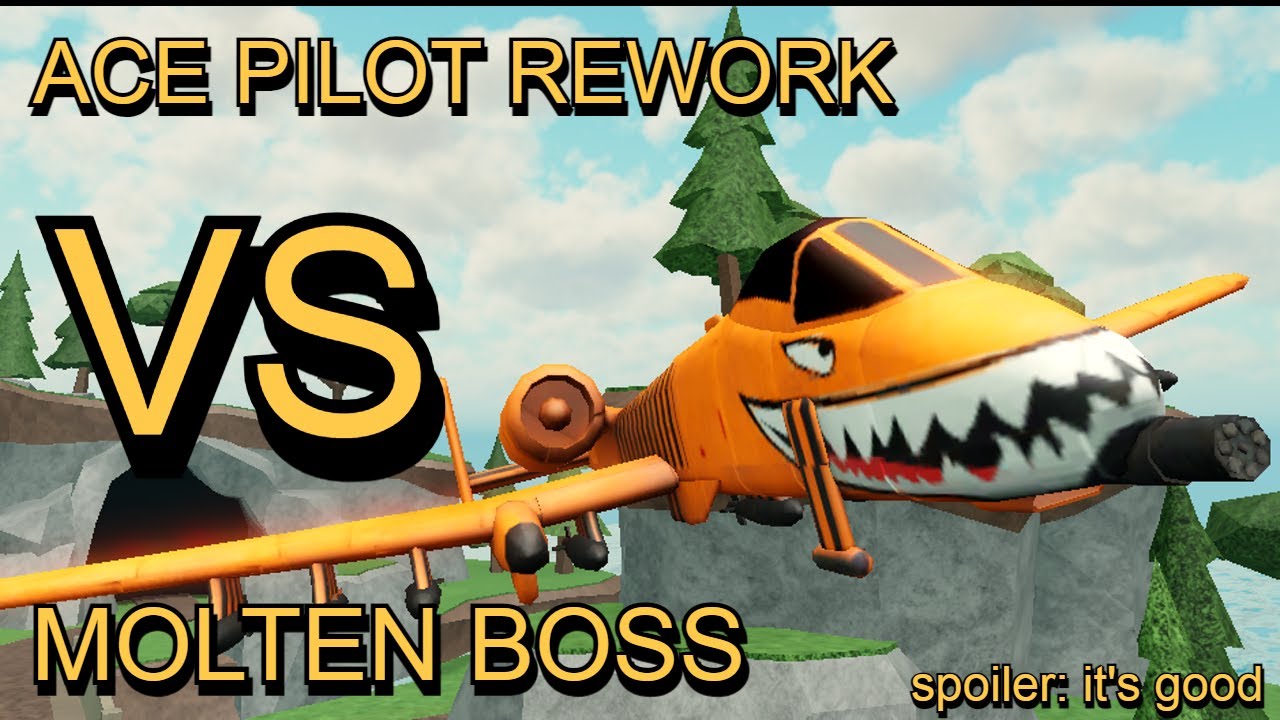 ACE PILOT REWORK VS MOLTEN BOSS (TDS) - YouTube