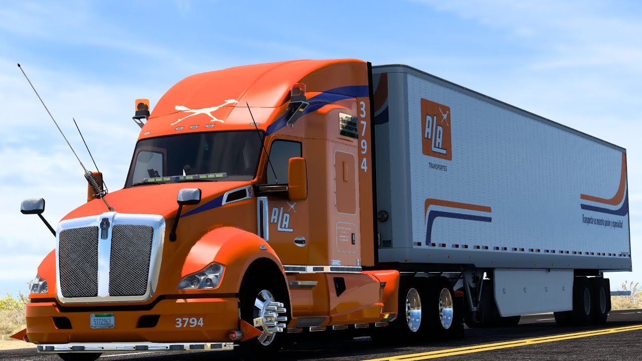 Ala Transportes/Pasamos por la rumorosa/Tijuana-Mexicali/American Truck ...