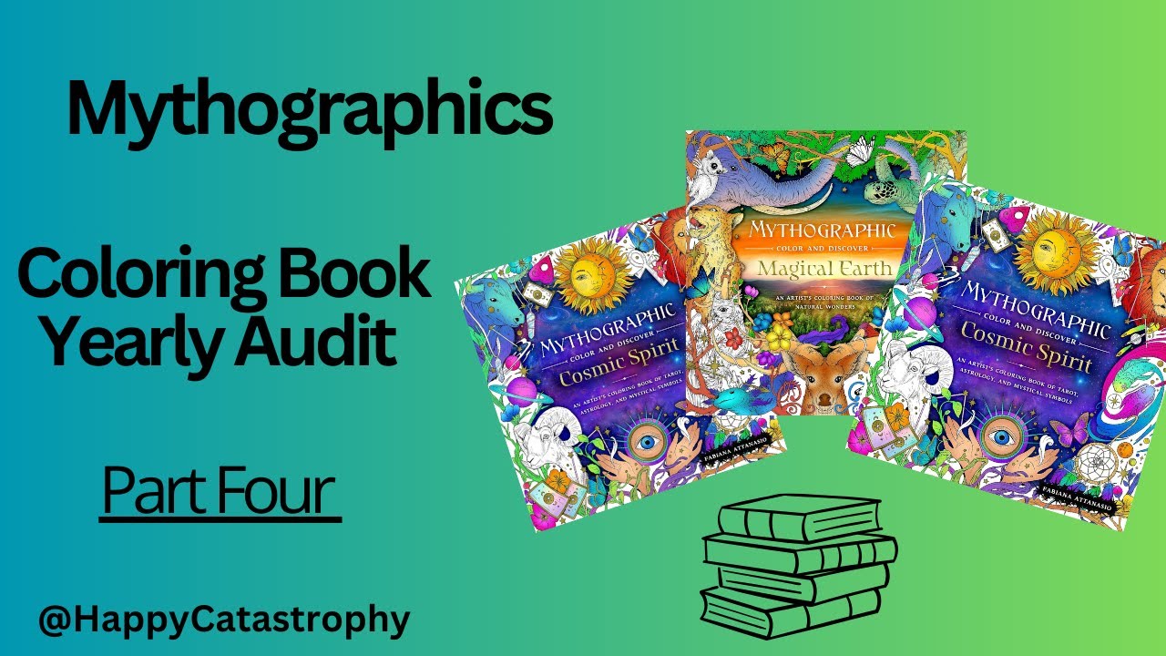 Coloring Book Audit STEP 4 - Mythographics - YouTube