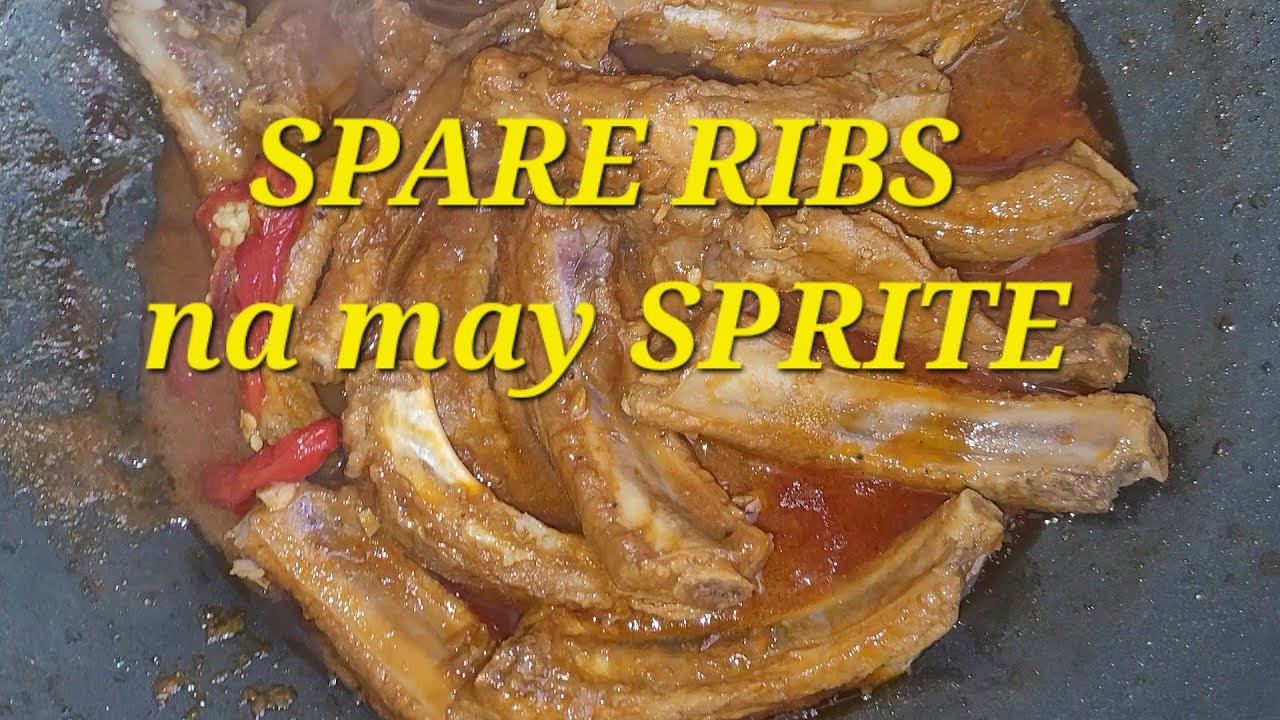 SPARE RIBS with SPRITE / Masarsa at malasa - YouTube