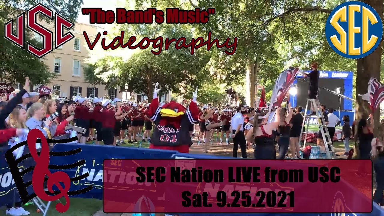 SEC Nation LIVE from USC | "The Band's Music" • Sat. 9.25.2021 - YouTube