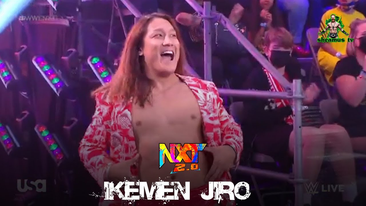 WWE Ikemen Jiro Entrance | NXT 2.0, Oct. 12, 2021 - YouTube