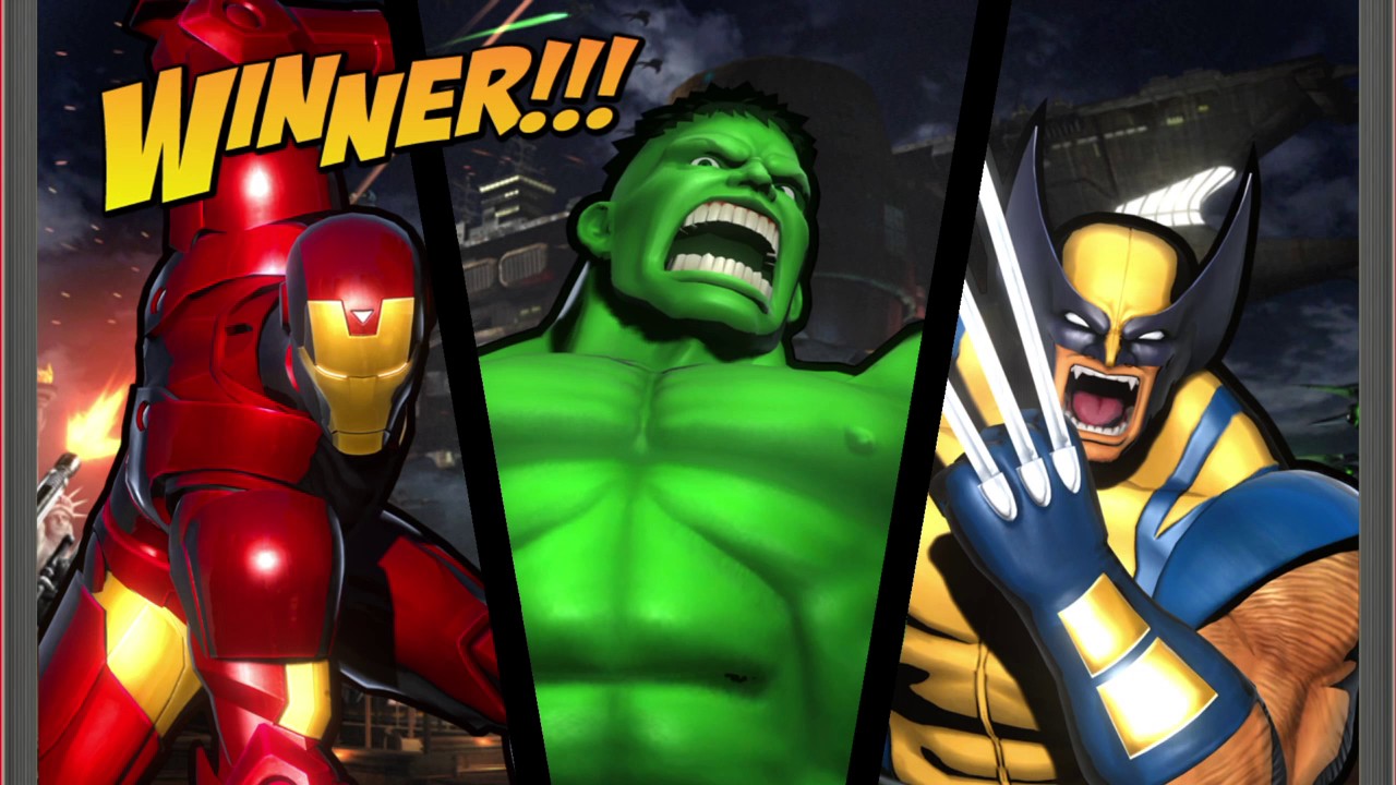 ULTIMATE MARVEL VS. CAPCOM 3 Hulk,Wolverine,Ironman Gameplay With Hulk ...