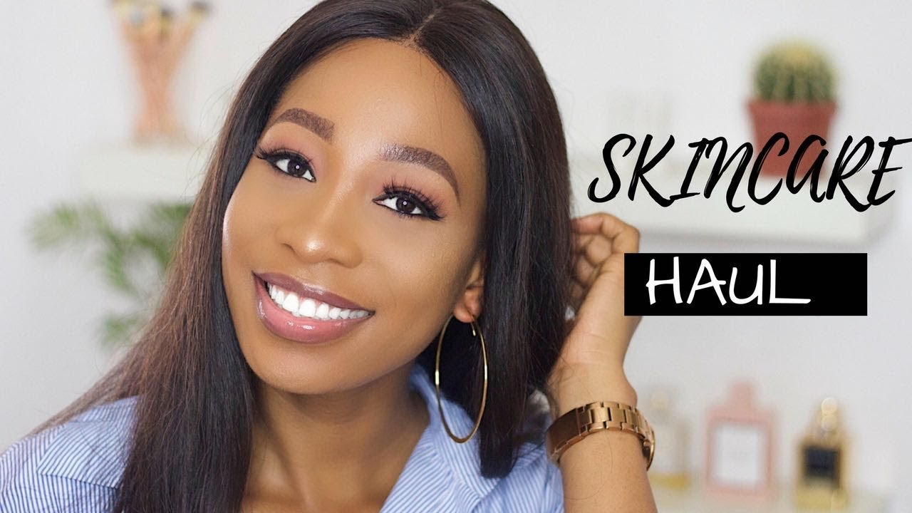 SKINCARE HAUL FOR ACNE/OILY SKIN | STEPHANIE ANI - YouTube