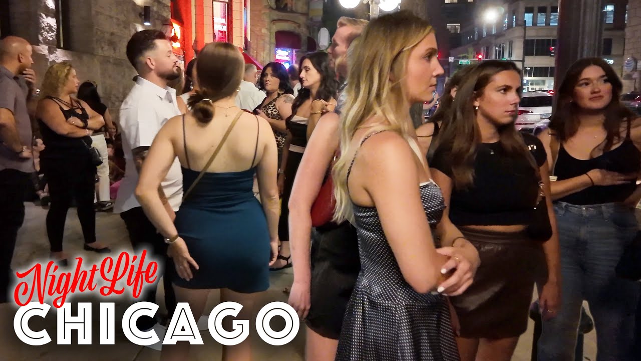 Chicago Nightlife!! Night in Downtown Streets!! USA 🇺🇸 - YouTube