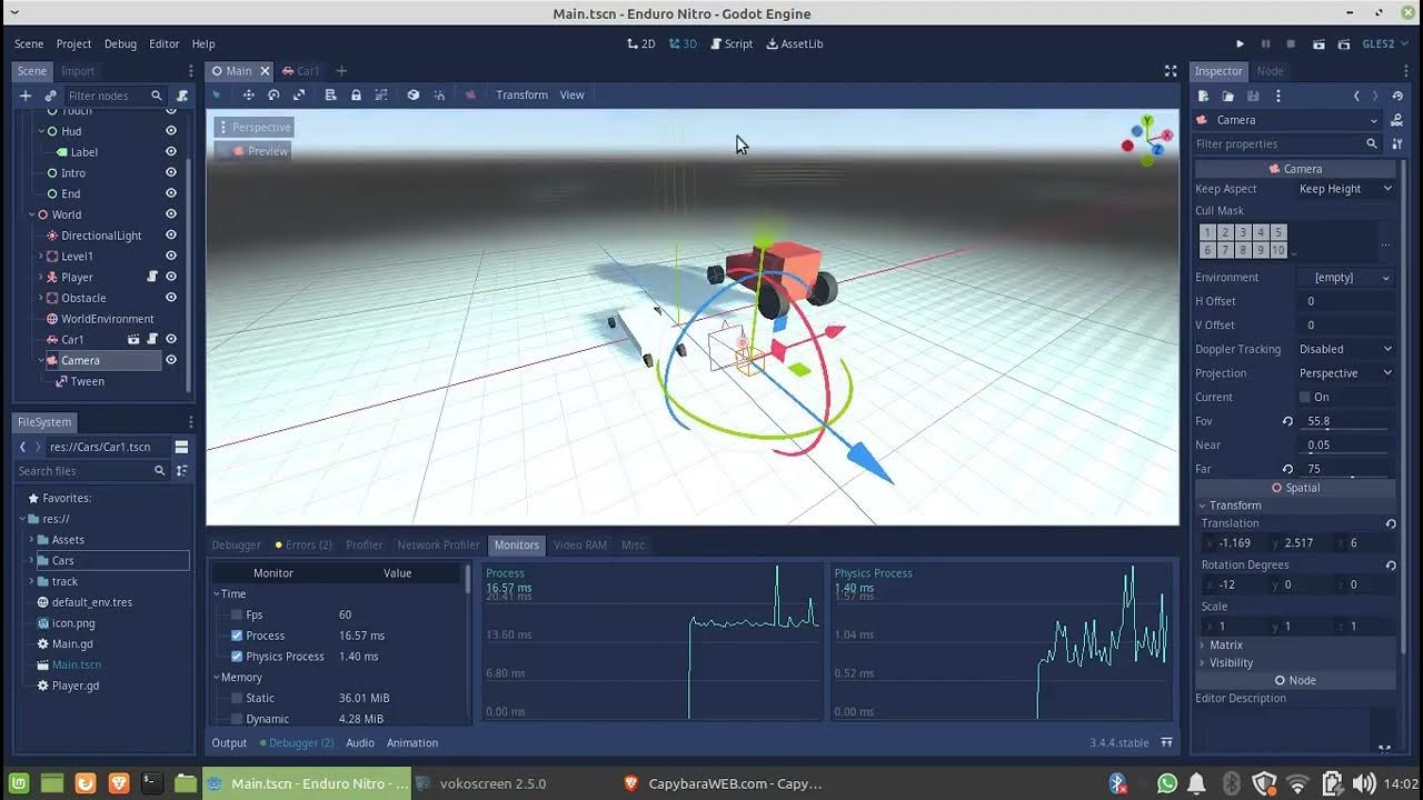 Easy Camera on GODOT 3D - YouTube