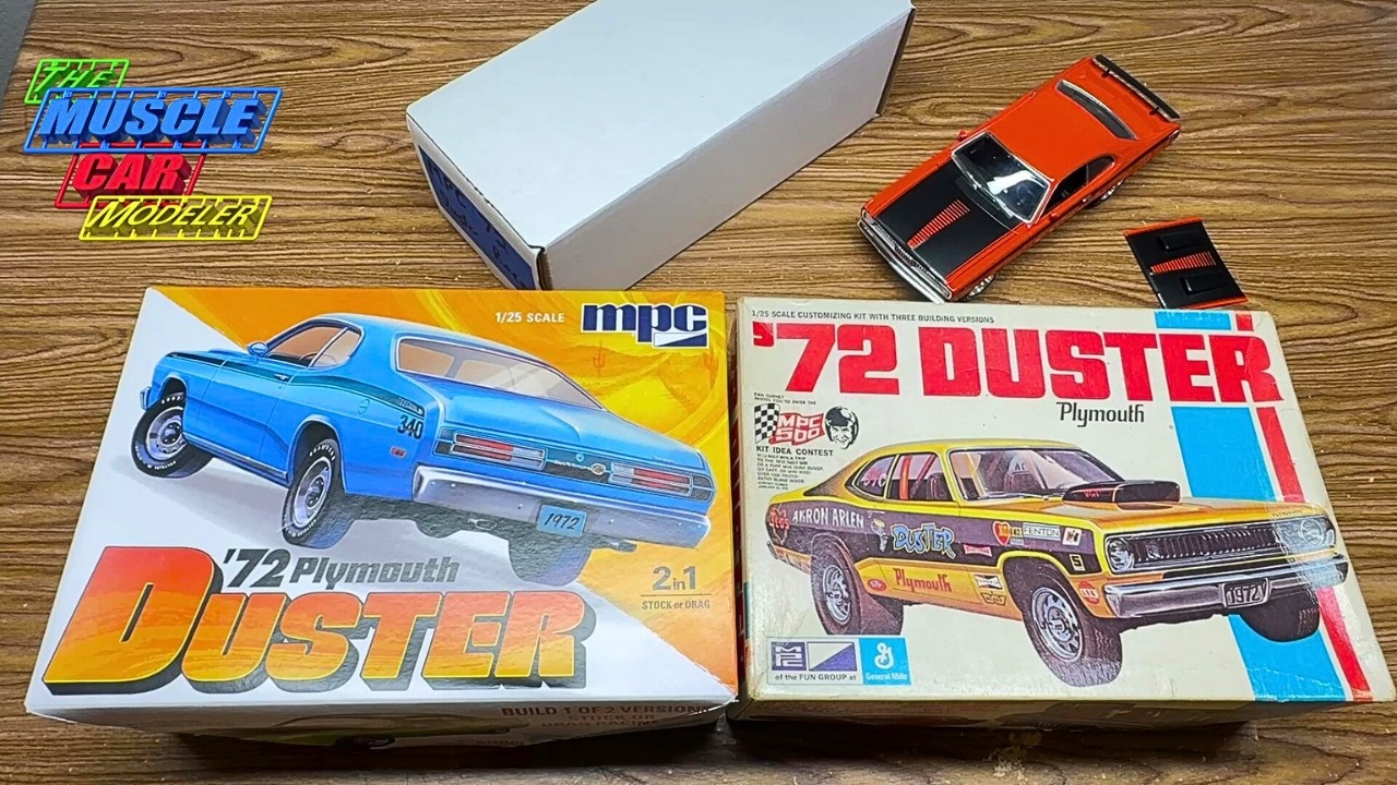 MPC 1972 Duster 340 Kit Review, Contents and Comparison - YouTube
