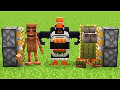 All LATEST Italian Brainrot Animal Mobs combined in Minecraft