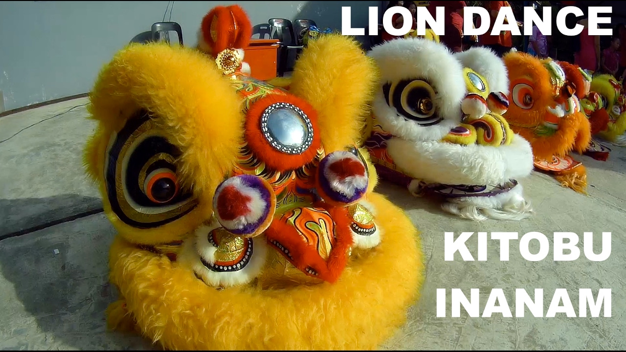 Lion Dance Kg Kitobu Inanam - YouTube