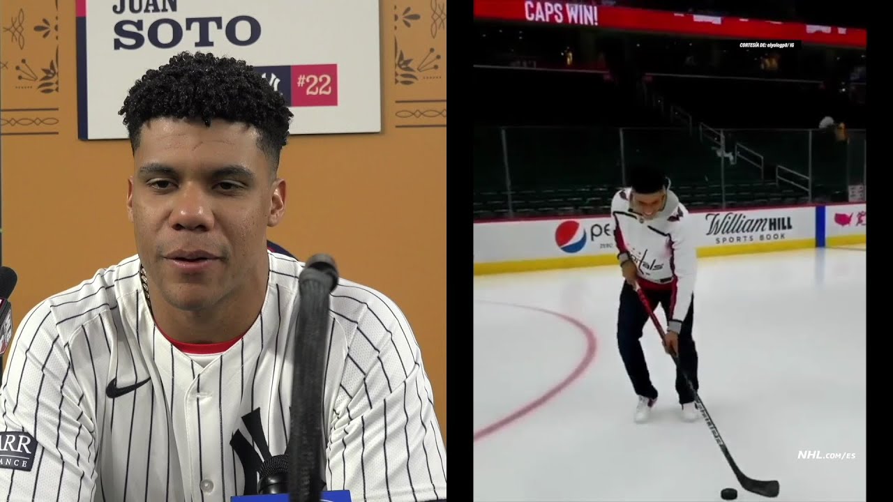 Estrellas de la MLB aman el hockey | Baseball's stars follow the NHL as ...