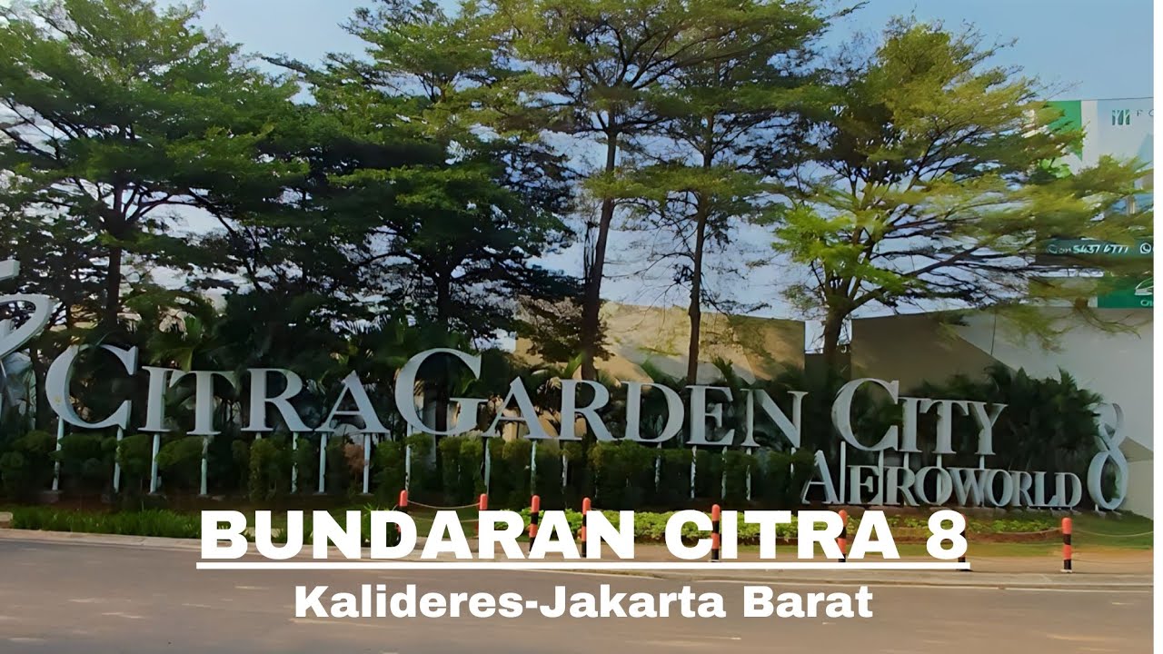 Morning Walk Around the citra 8 Roundabout - Citra Garden city ...