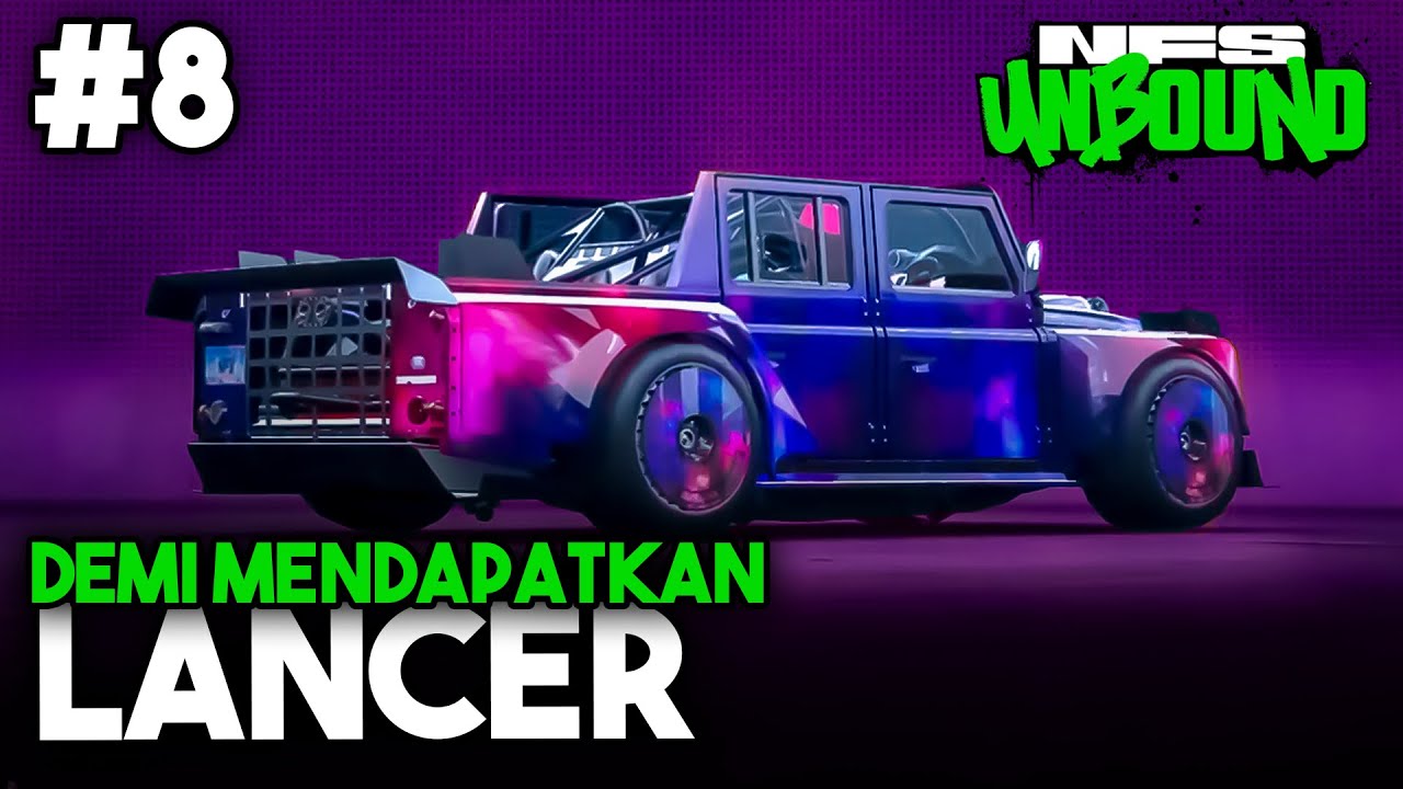 Demi Dapat Mitsubishi Lancer!! - Need For Speed : Unbound Indonesia #8 ...