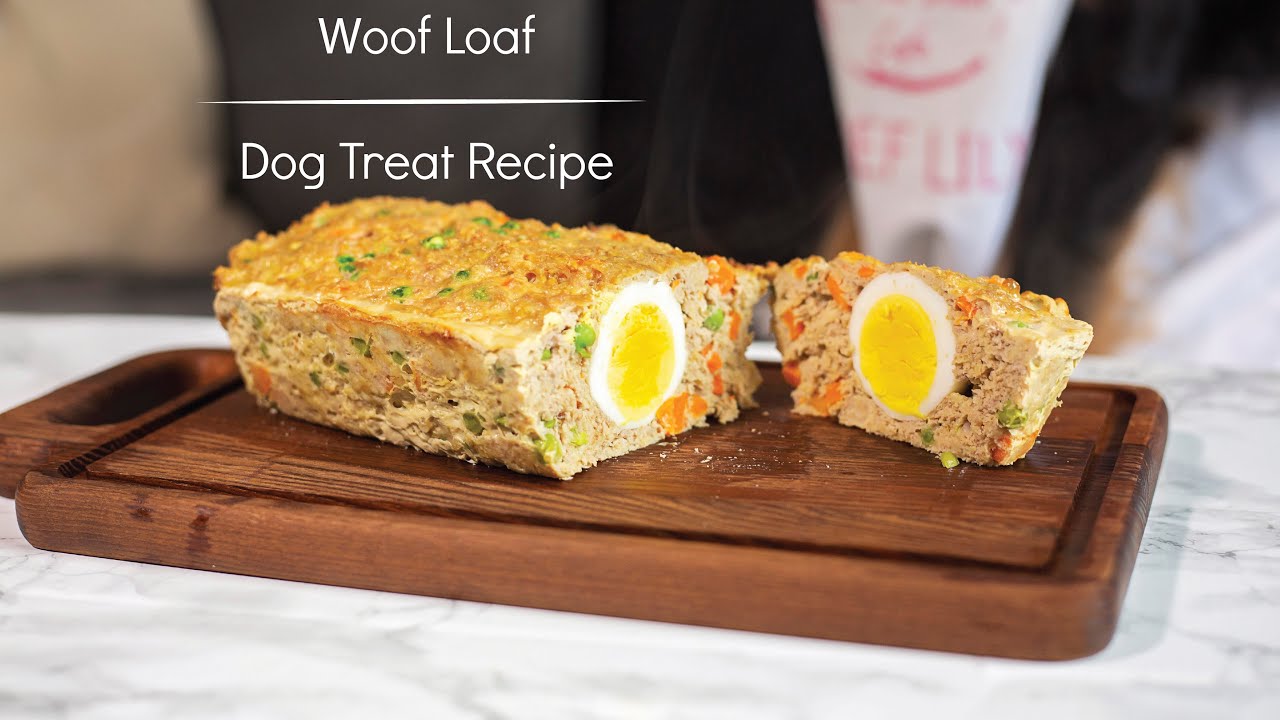Woof Loaf | Dog Treat Recipe - YouTube