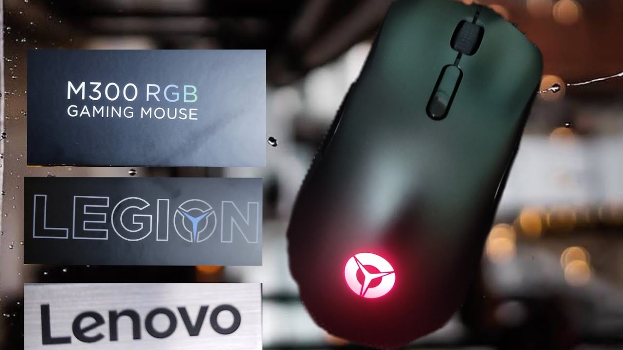 Gaming Mouse Unboxing || Lenovo Legion M300 ||Link In Description - YouTube