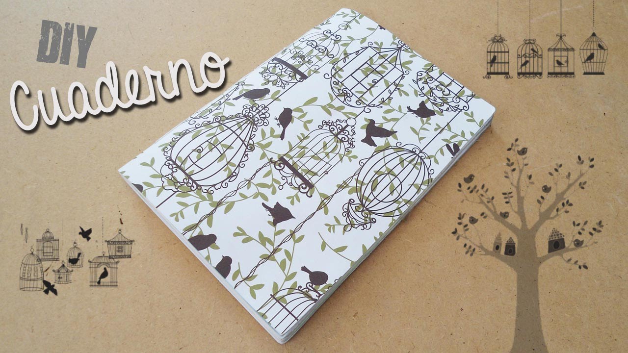 DIY Cuaderno | Aprende hacer tu propios cuadernos, con separadores de colores! - YouTube