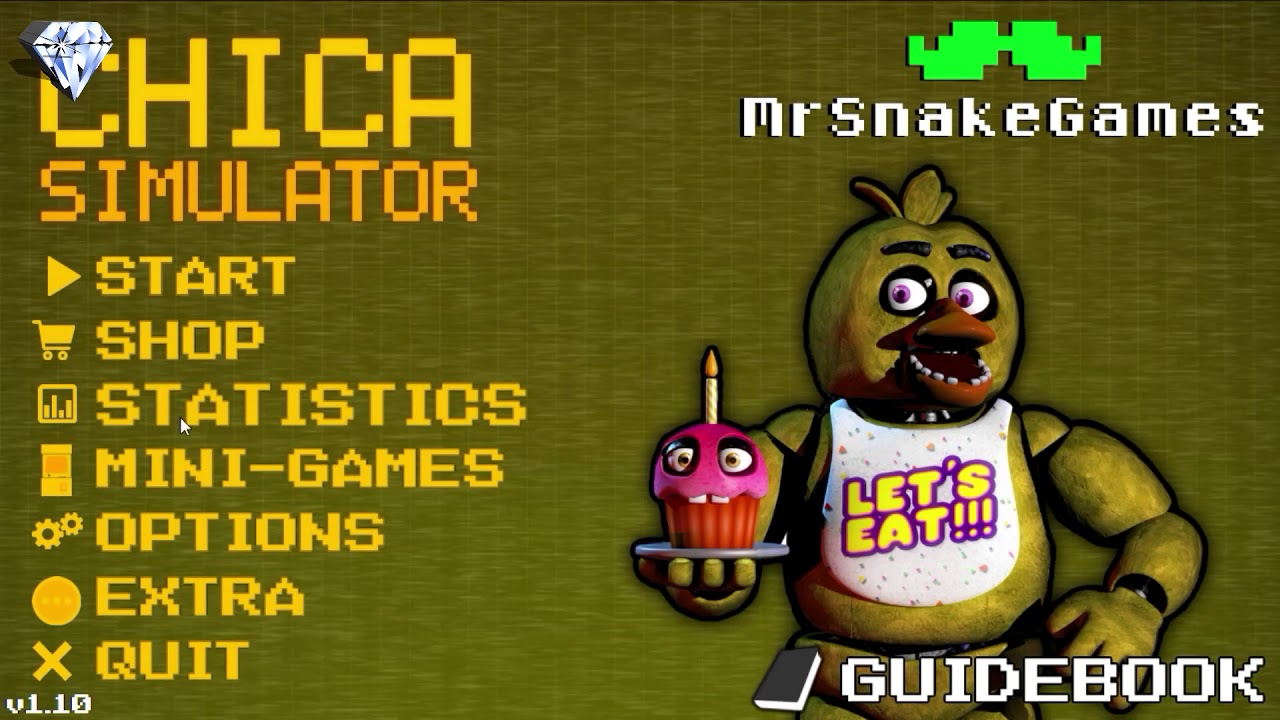 Chica Simulator ЧИКА В МИНИ ИГРАХ!!! - YouTube