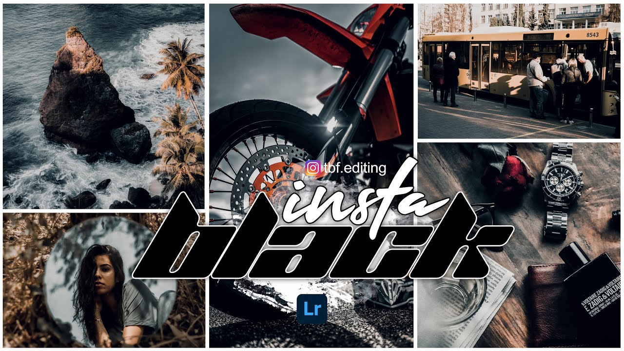Insta Black Preset Free DNG Download Lightroom mobile | FREE DNG | TBF ...