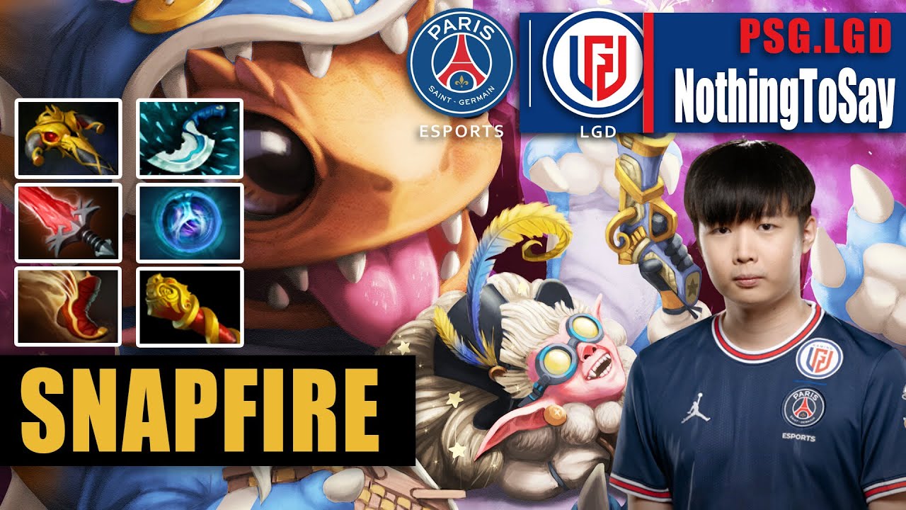 Snapfire Mid | PSG.LGD.NothingToSay | 7.31D SUPER CRAZY RIGHT CLICK ...