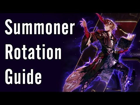 Summoner Rotation Guide - FFXIV Shadowbringers - YouTube