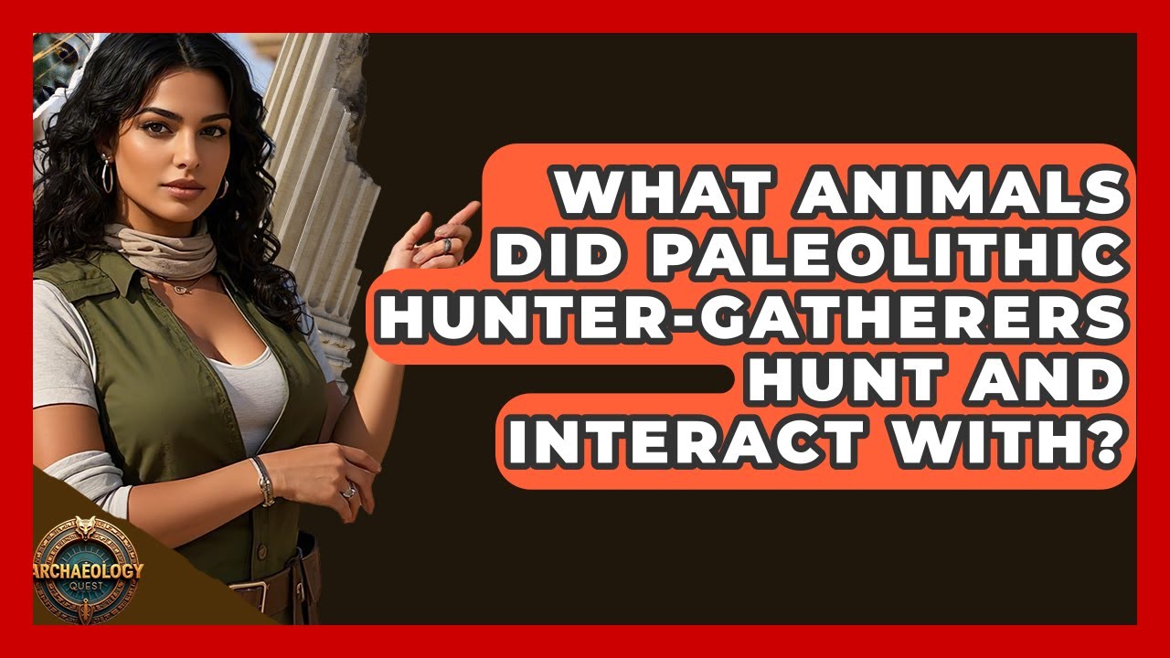 What Animals Did Paleolithic Hunter-gatherers Hunt And Interact With ...