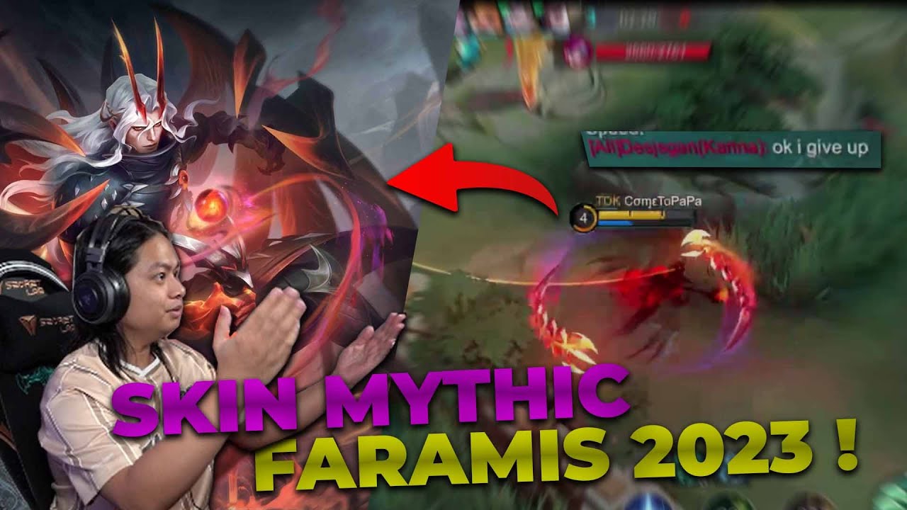 SKIN MYTHIC PERTAMA TAHUN 2023 ! FARAMIS INFERNAL MAGISTER ! COMETOPAPA ...