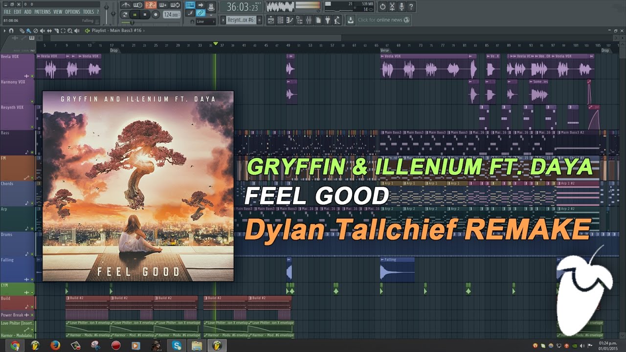 Gryffin & Illenium Ft. Daya - Feel Good (Original Mix) (FL Studio ...