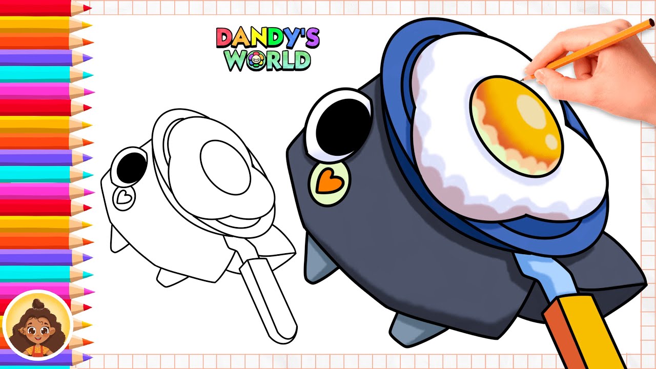 How to Draw ShareServed Eggy Pebble | from Dandy’s World - YouTube
