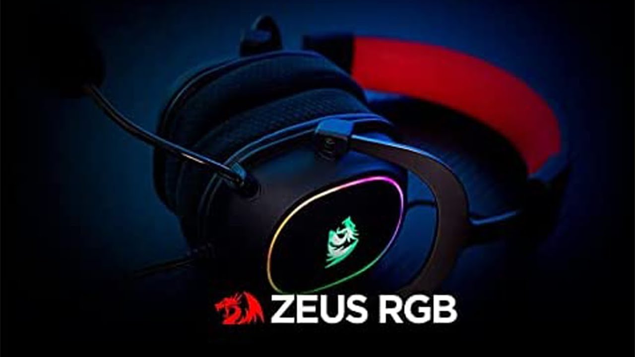 Headset Gamer Redragon Zeus X QUALIDADE e CONFORTÁVEL - YouTube