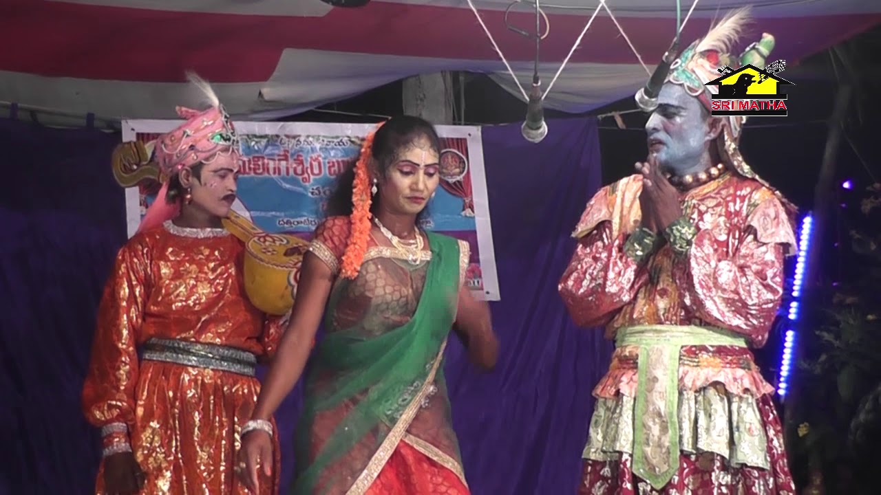 Burrakatha Part 3 Balanagamma Story || Stage Programme || Srimatha ...