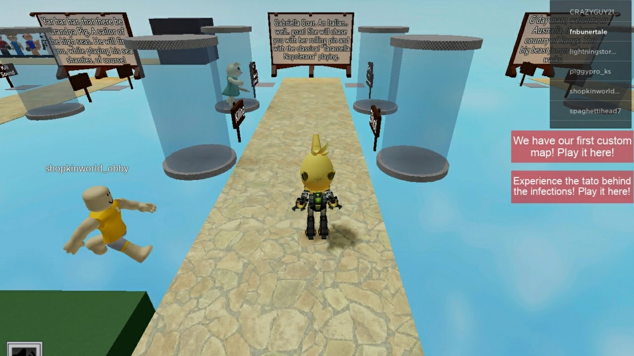 Me at piggy custom character zoo part 3 - YouTube