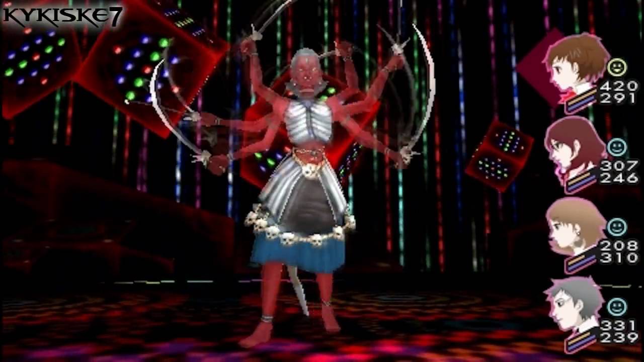 Persona 3 Portable - Part 141 - BOSS: Stasis Giants / 平衡の巨人×3と戦闘 - YouTube