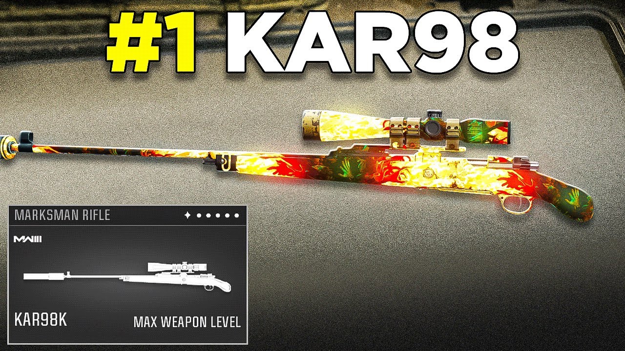 *NEW* BEST KAR98 CLASS SETUP in WARZONE! 👑 (ONE SHOT) - YouTube