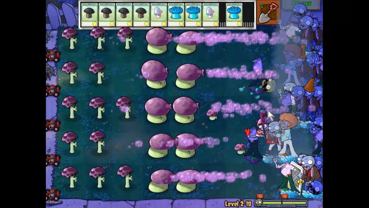 PLANTS VS. ZOMBIES (2009) | PART 4 - BATTLE IN GRAVEYARD - YouTube