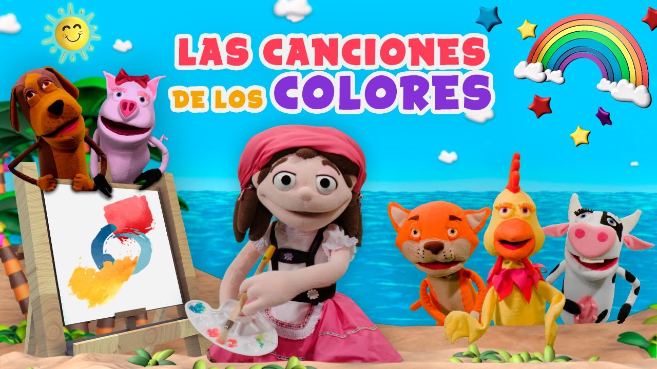 Las canciones de los colores 🎨😻 ¡En el Reino de Lili! 🌈 - YouTube