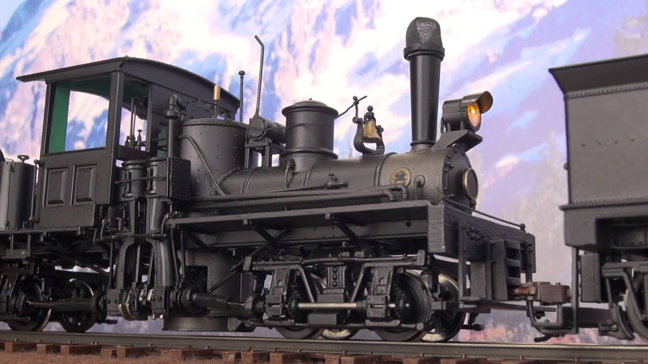 On30 BAC Shay and Climax ♪DCC SOUND♪ - YouTube