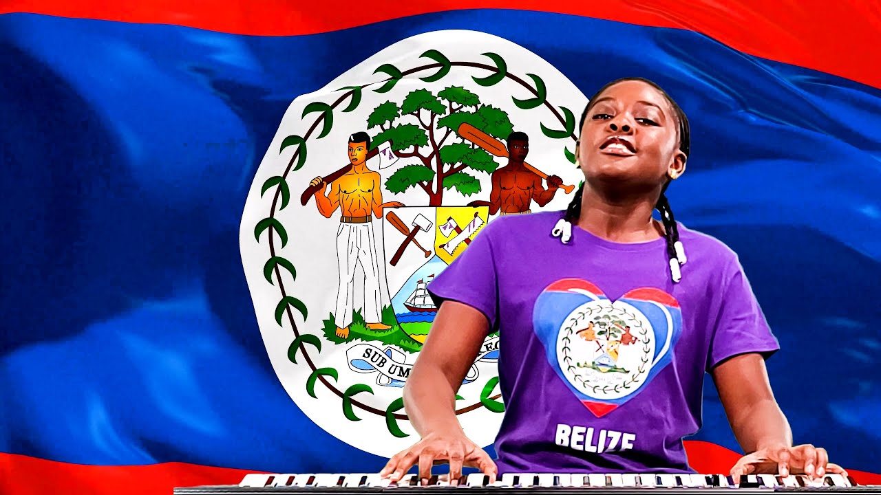 National Anthem of Belize - Land of the Free Played By Elsie Honny ...