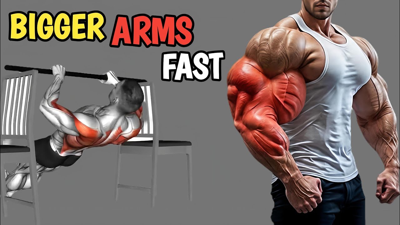 This Arm Workout Will Build Bigger Arms FAST 🔥 (No Gym Needed) 💪 - YouTube