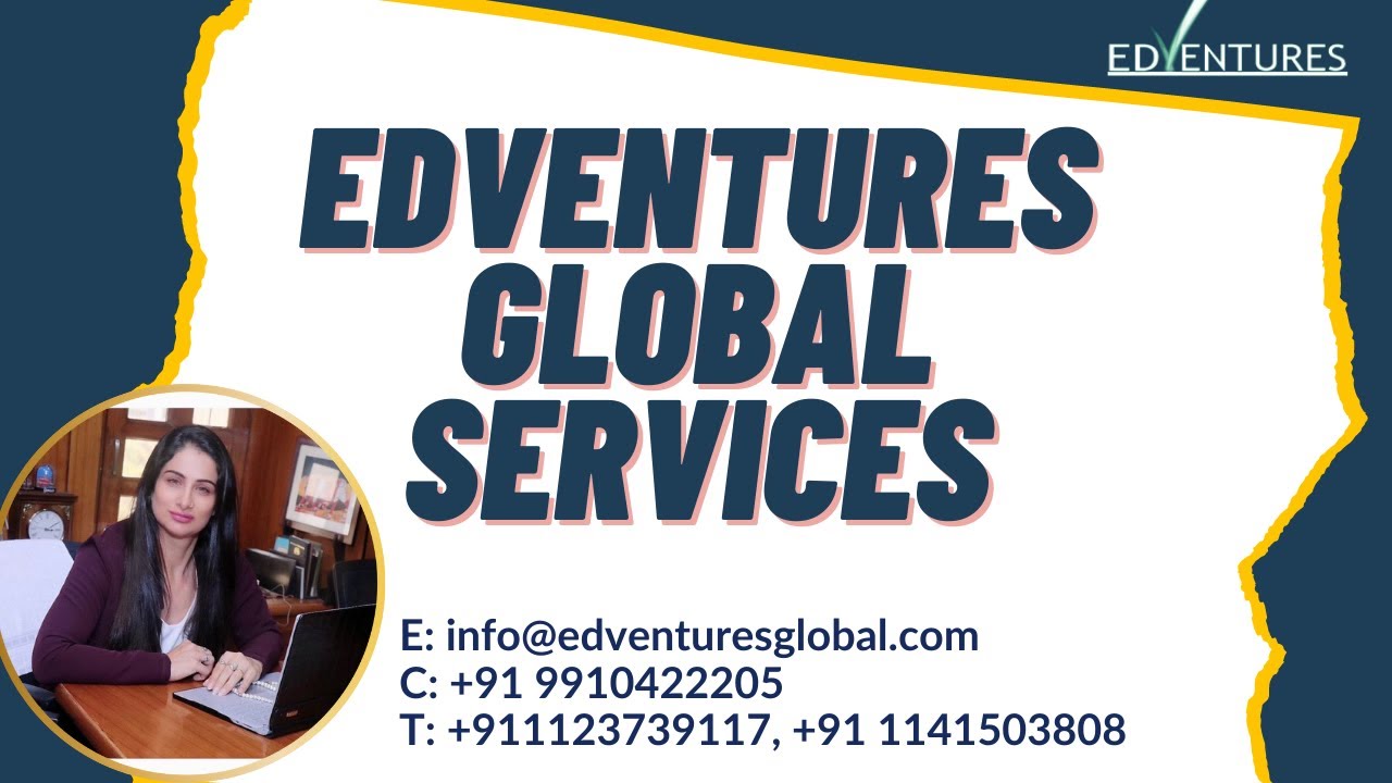 "Edventures Global Services" watch video by Jinnie Gogia Chugh, STUDY ...