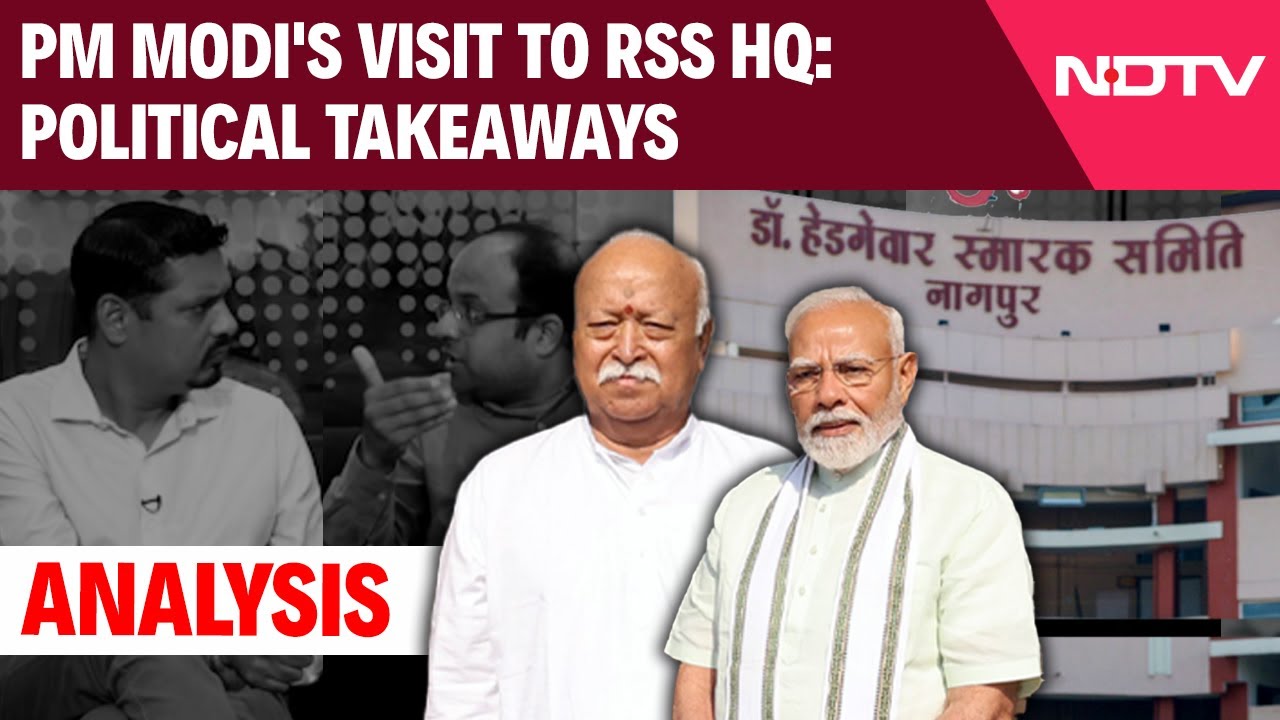 PM Modi Retirement | Political Takeaways From PM Modi's Visit To RSS ...