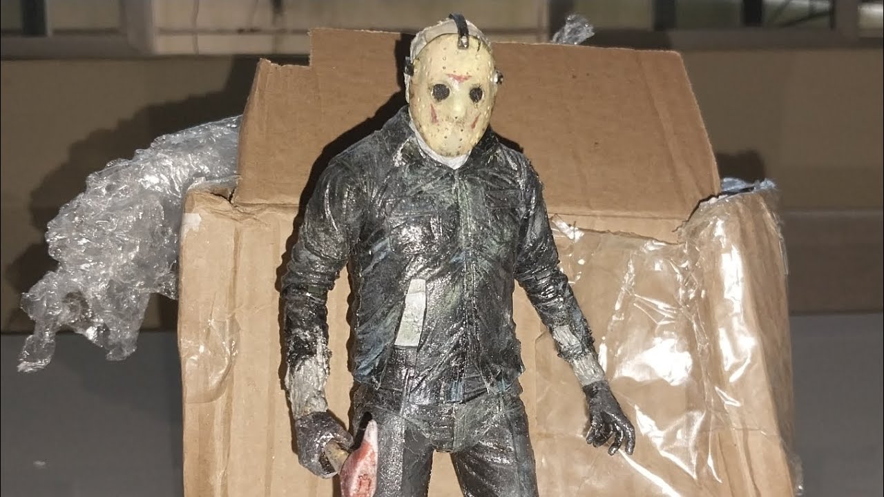 Review Action Figure, Jason Voorhees Part 8! Neca Custom! PT-Br - YouTube