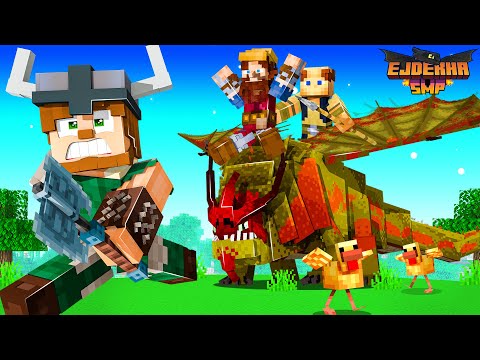 EJDERHA AVCILARININ TUZAĞINA DÜŞTÜK - Minecraft (Ejderha SMP)