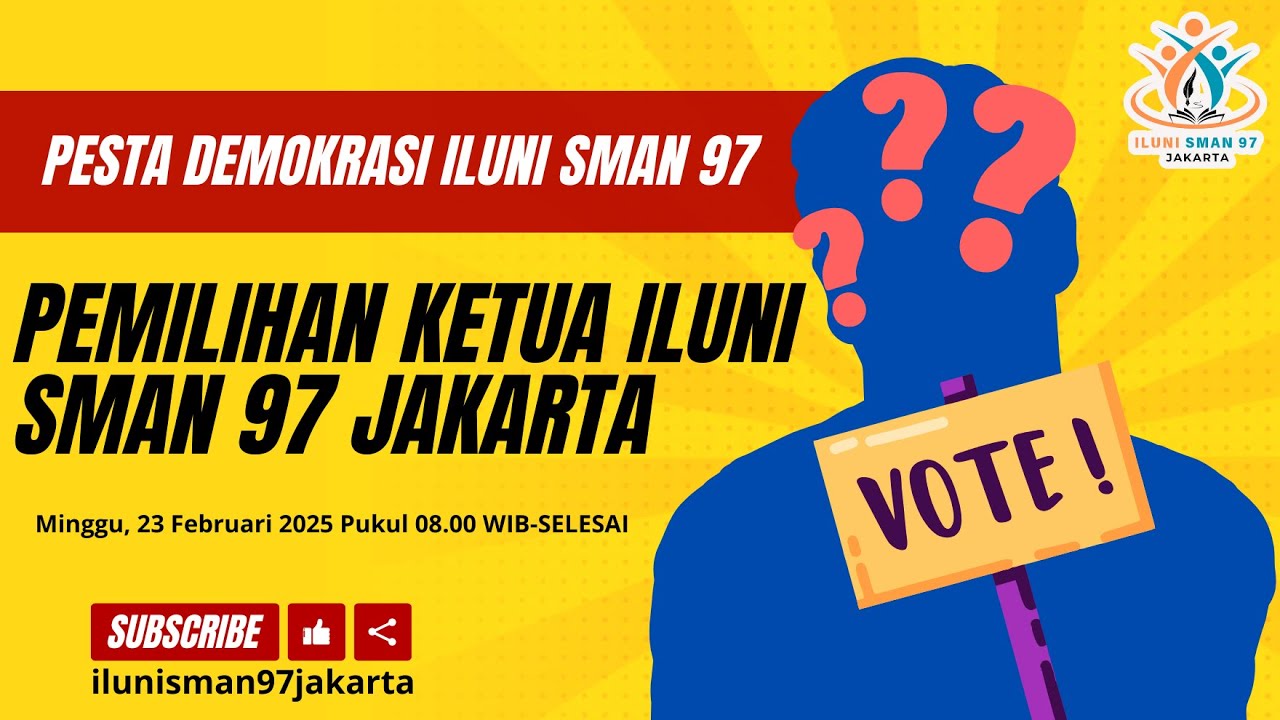 PESTA DEMOKRASI ILUNI SMAN 97 JAKARTA - YouTube