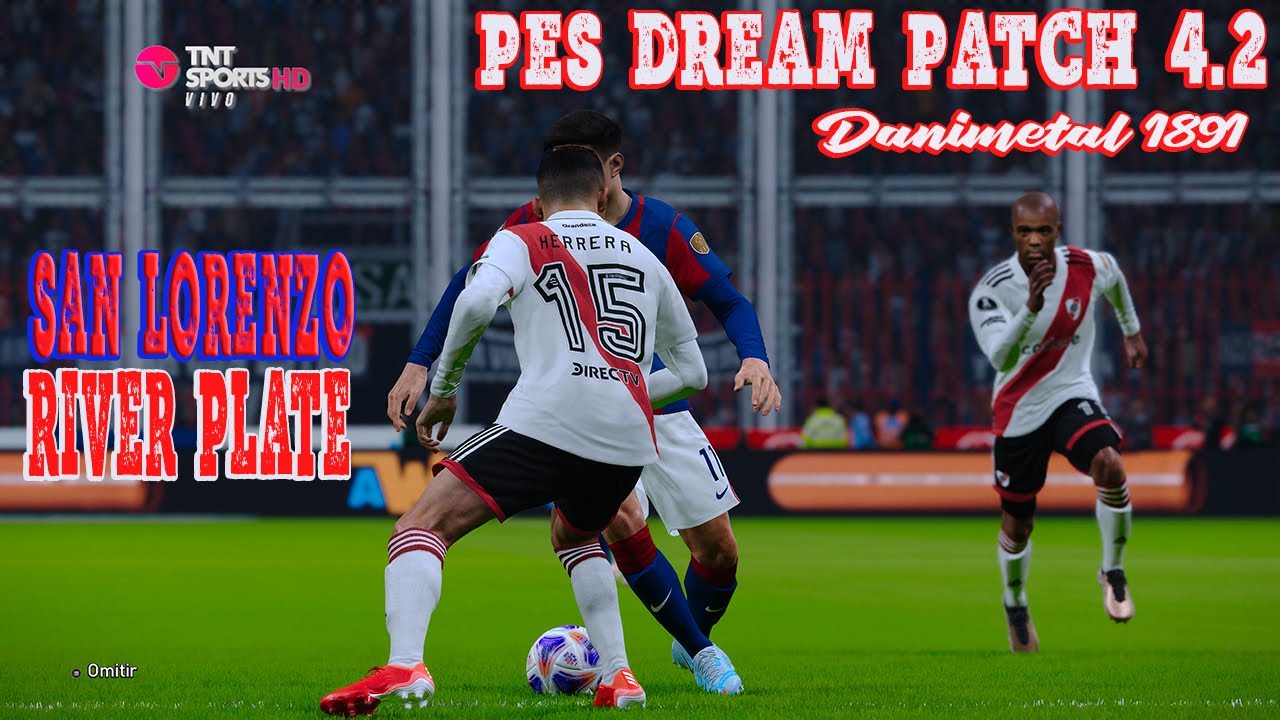 PES DREAM PATCH 4.2 (PC) San Lorenzo - River Plate / LIGA ARGENTINA - YouTube