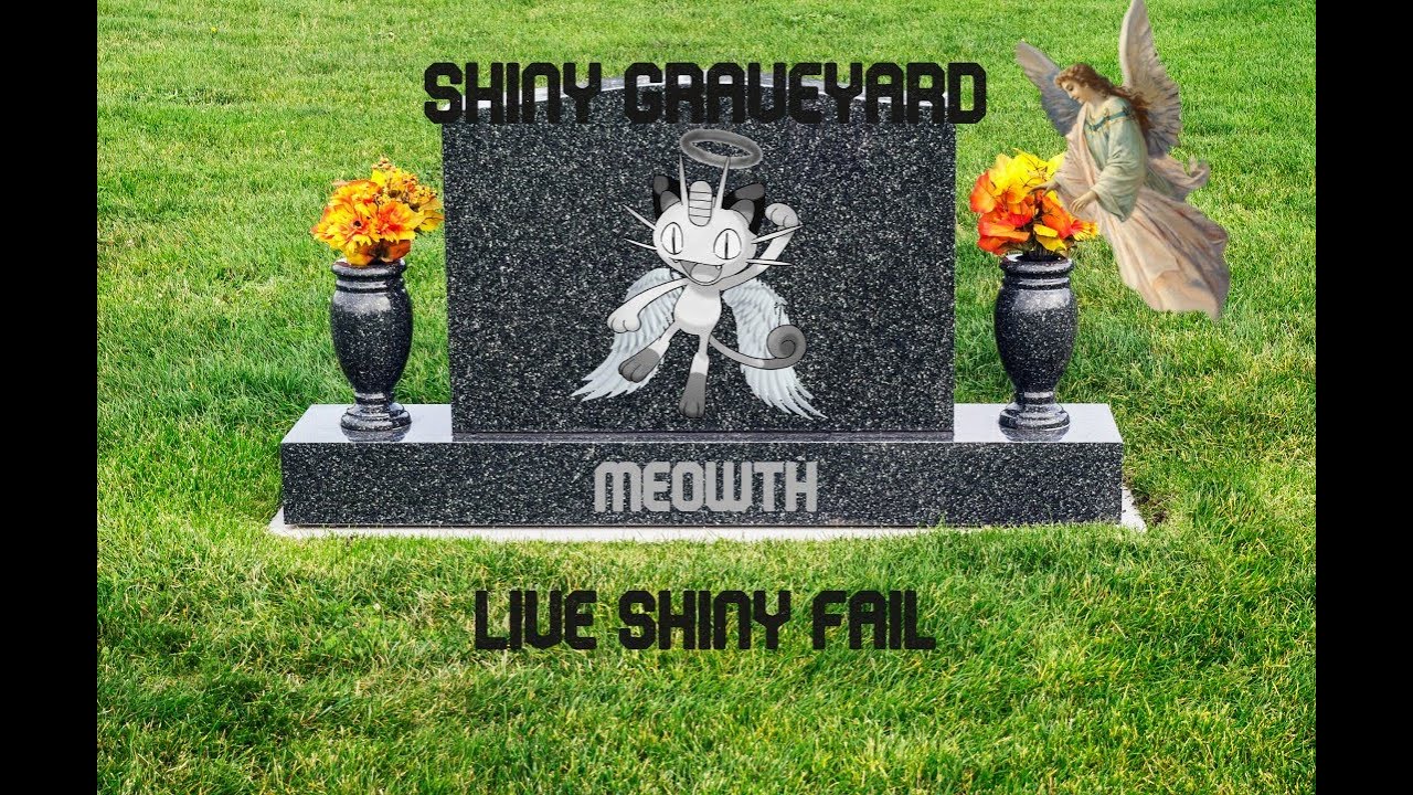 Shiny Graveyard: Live Shiny Fail (Meowth) - YouTube