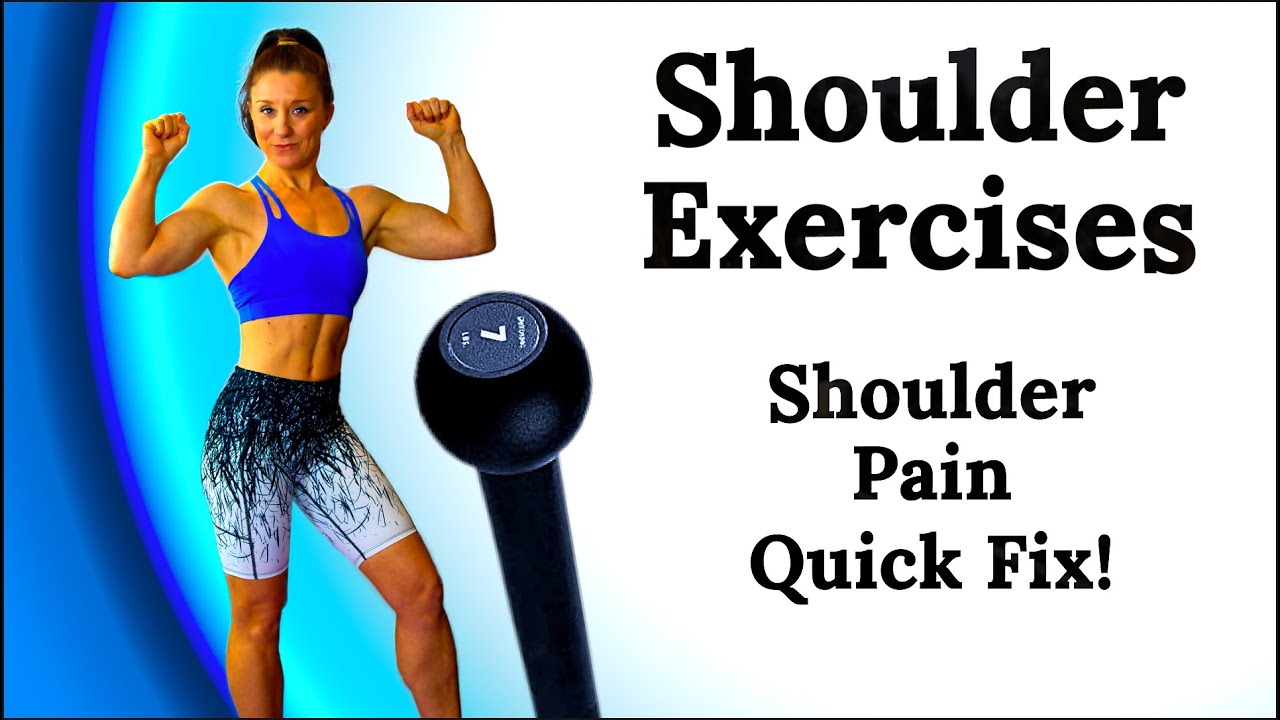 SHOULDER STRENGTH & CONDITIONING + RANGE OF MOTION EXERCISES with a ...