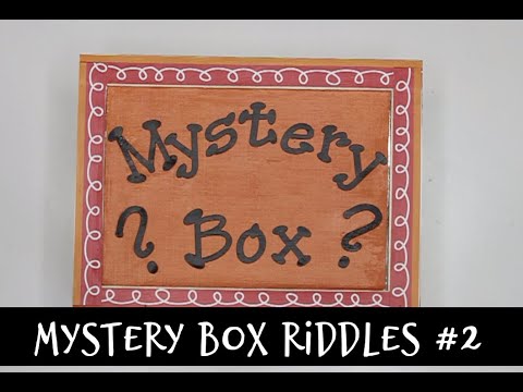 Mystery Box Riddle #2 - YouTube