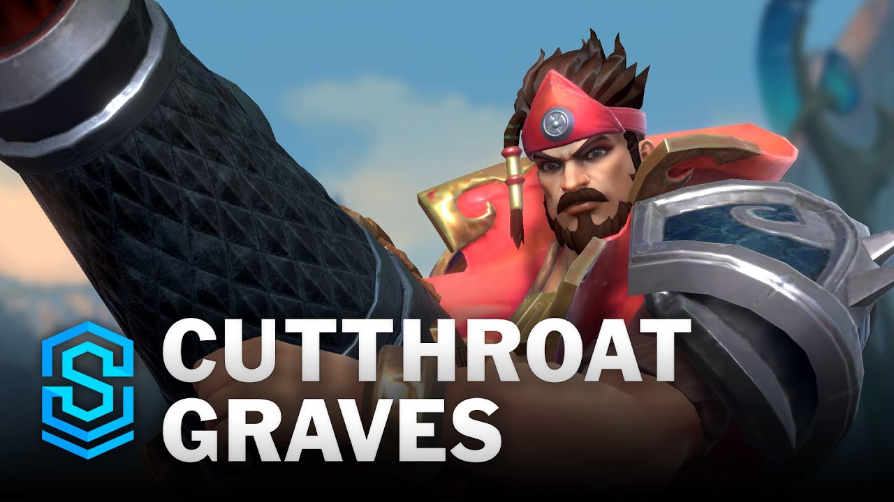Cutthroat Graves Wild Rift Skin Spotlight - YouTube